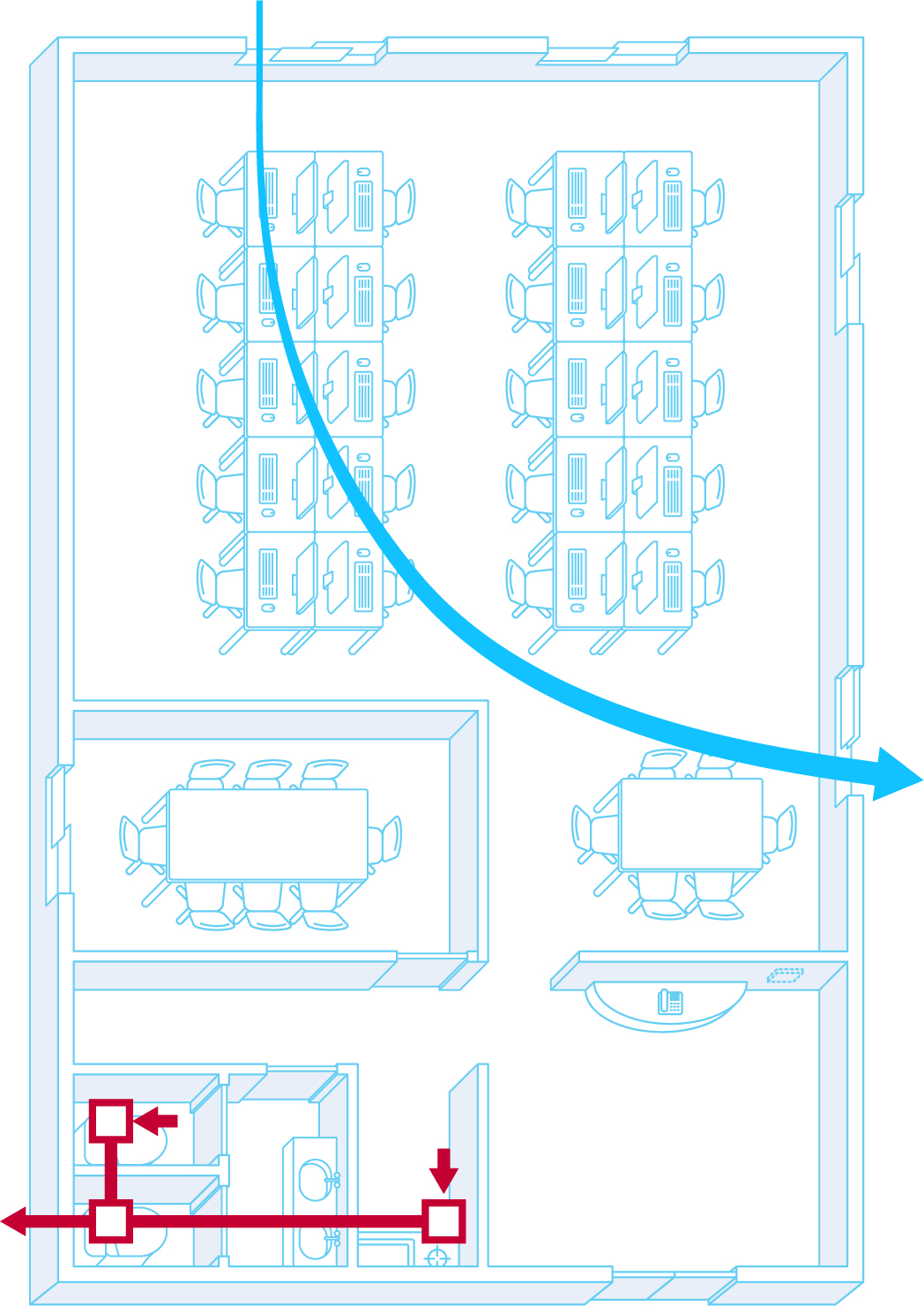 Expert Ventilation Methods for Offices & Stores | Daikin Tech-Knowledge ...