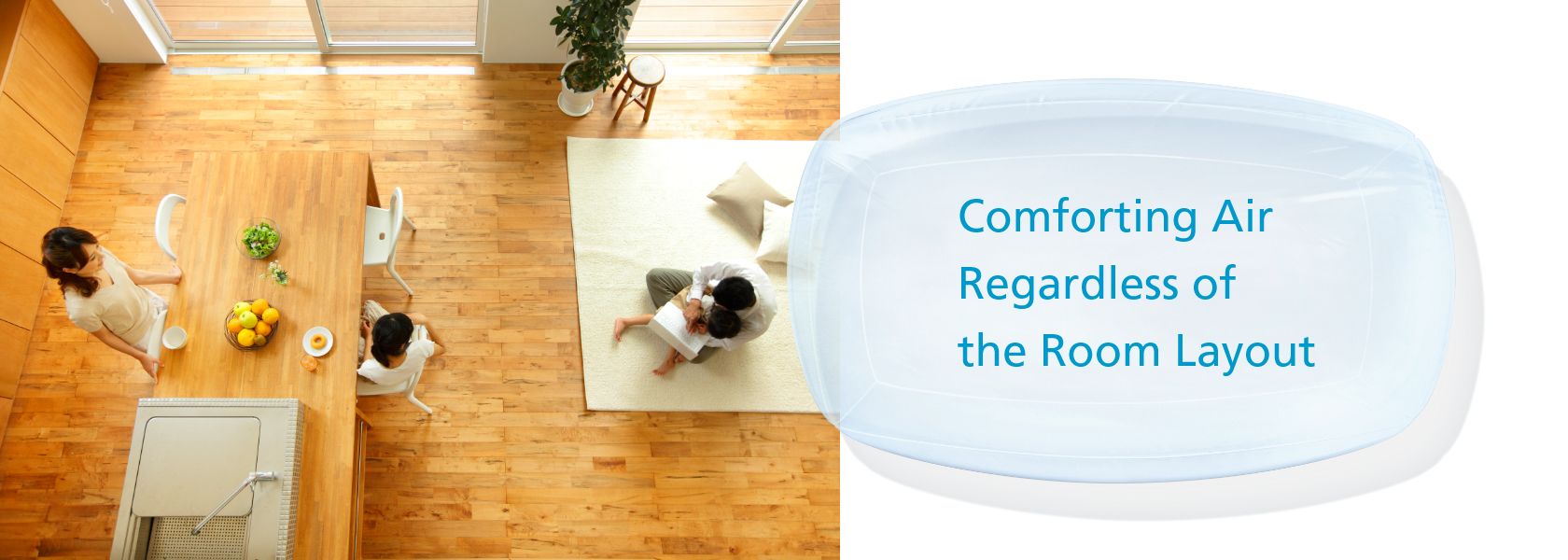 Comforting Air Regardless of the Room Layout | The Ideal Air by Daikin ...