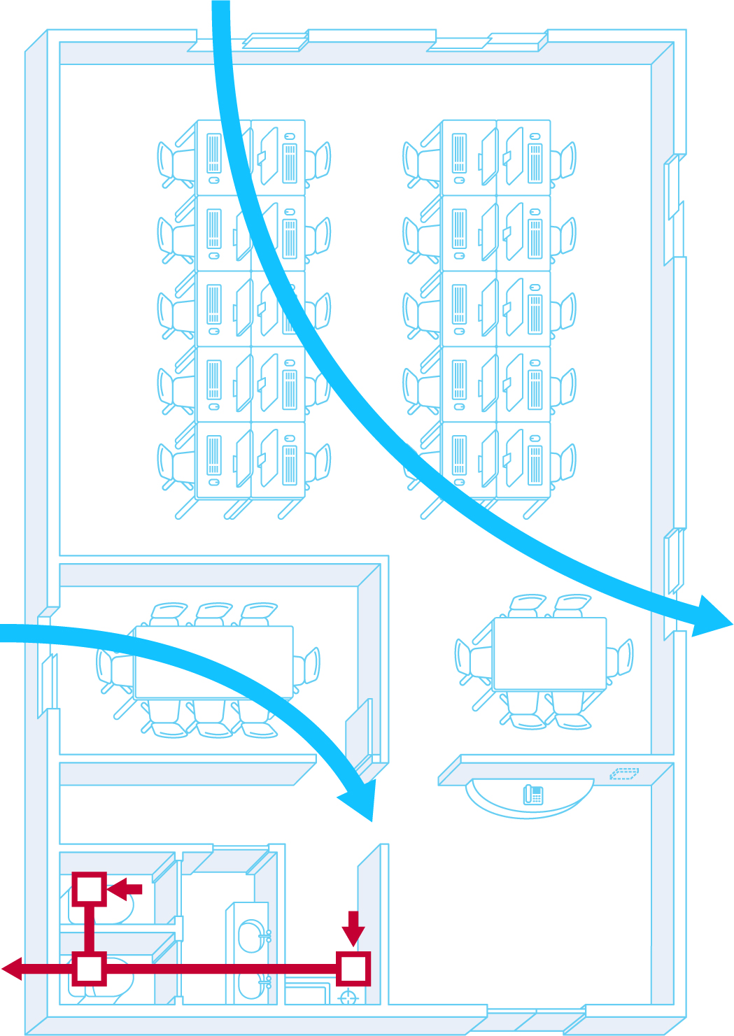 Expert Ventilation Methods for Offices & Stores | Daikin Tech-Knowledge ...