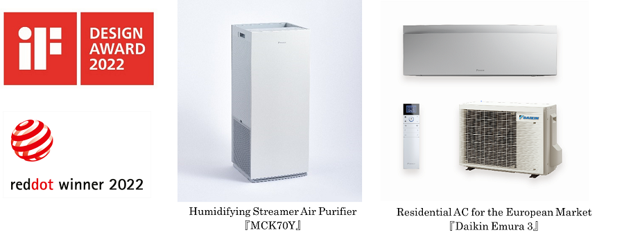 Daikin Global | Press Releases | Daikin Awarded "Red Dot Design Award ...